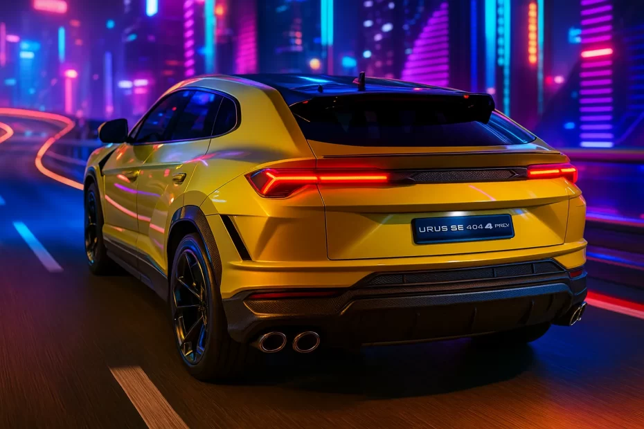 Lamborghini Urus Se 4 0 48 Phev Ano 2025 Ficha Técnica Notícias