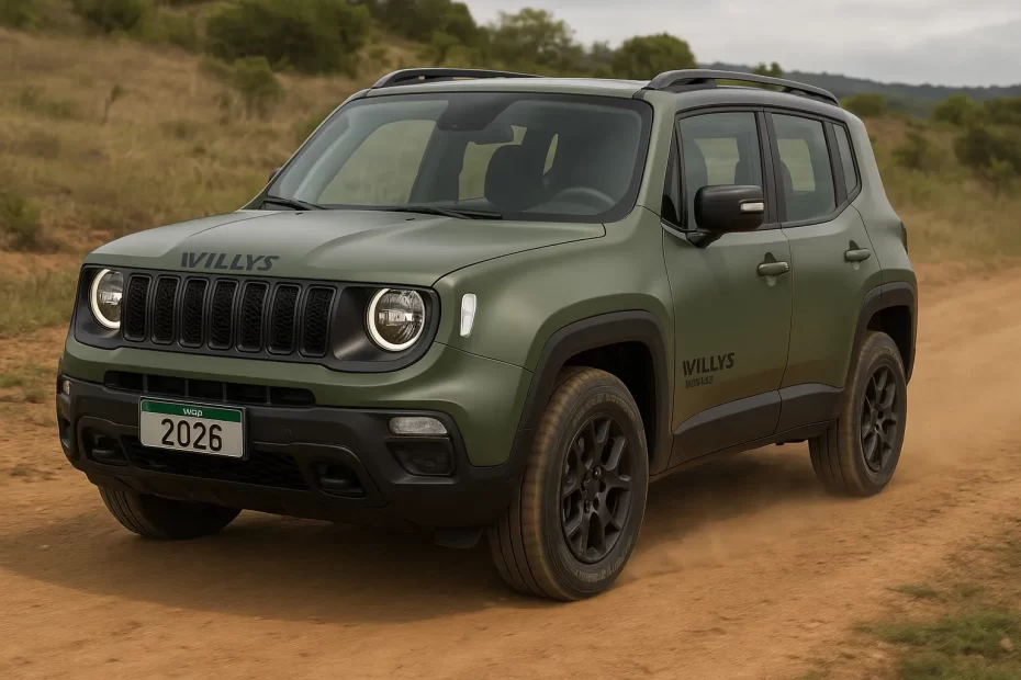 Notícias sobre automóveis: Especial Jeep Renegade WILLYS 10 anos 2026 ...